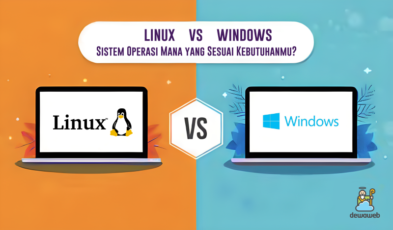 Perbedaan Linux VS Windows, Sistem Operasi Mana Pilihanmu? – Dewaweb Blog