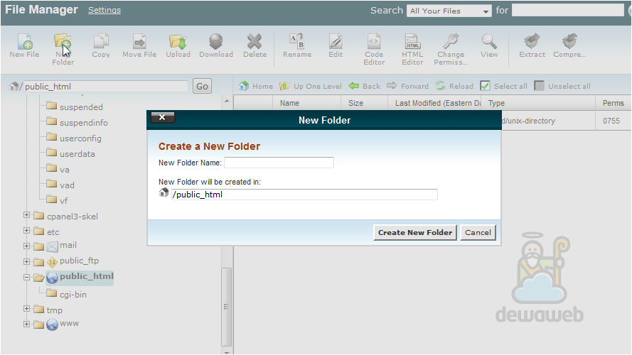 Bagaimana cara menggunakan File Manager di cPanel – Dewaweb Blog