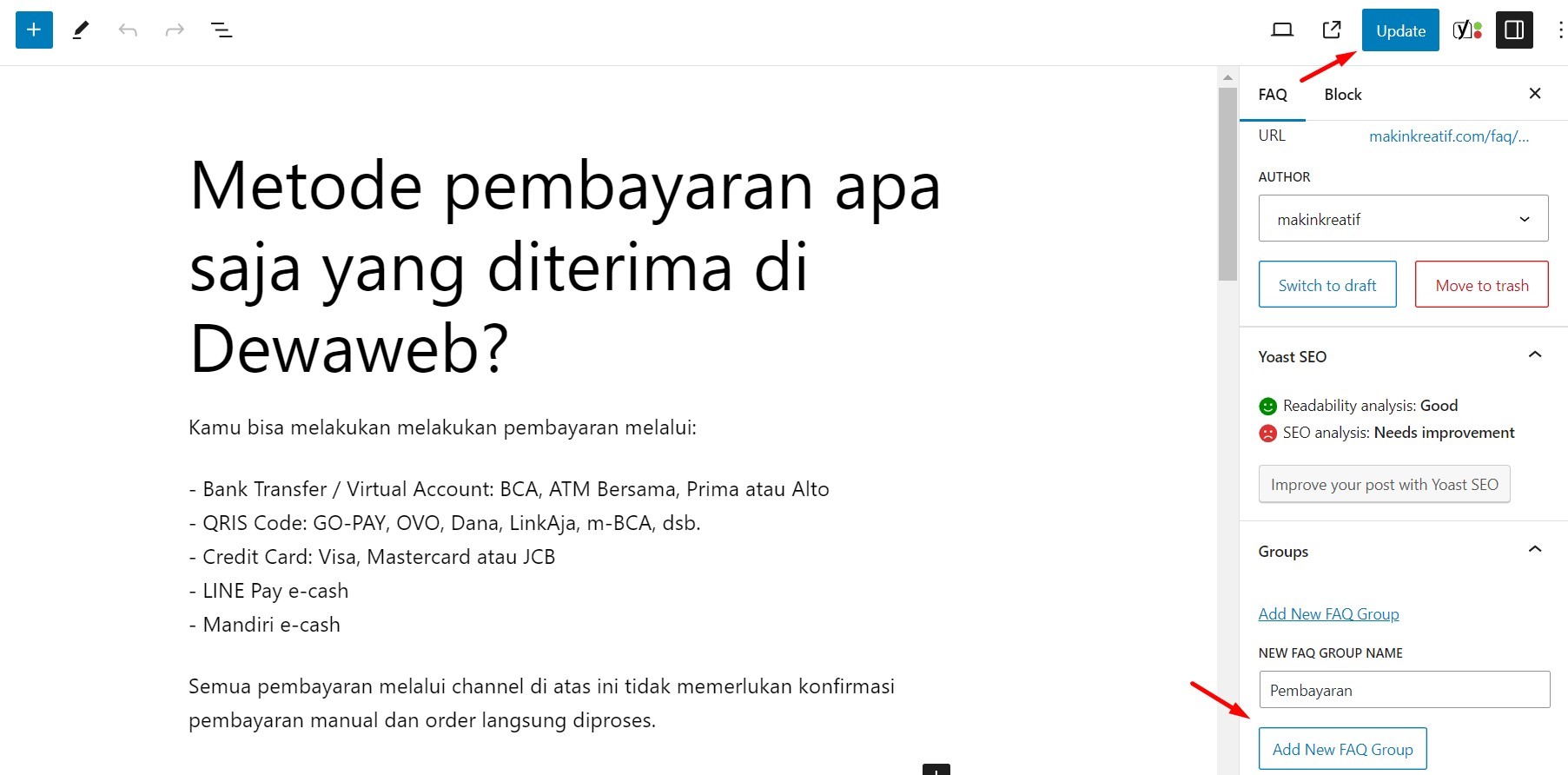 Apa Itu FAQ? Arti, Fungsi, Contoh, dan Cara Membuat FAQ – Dewaweb Blog