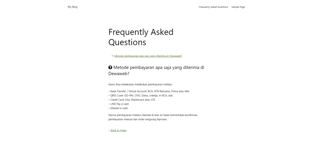Apa Itu FAQ? Arti, Fungsi, Contoh, dan Cara Membuat FAQ – Dewaweb Blog
