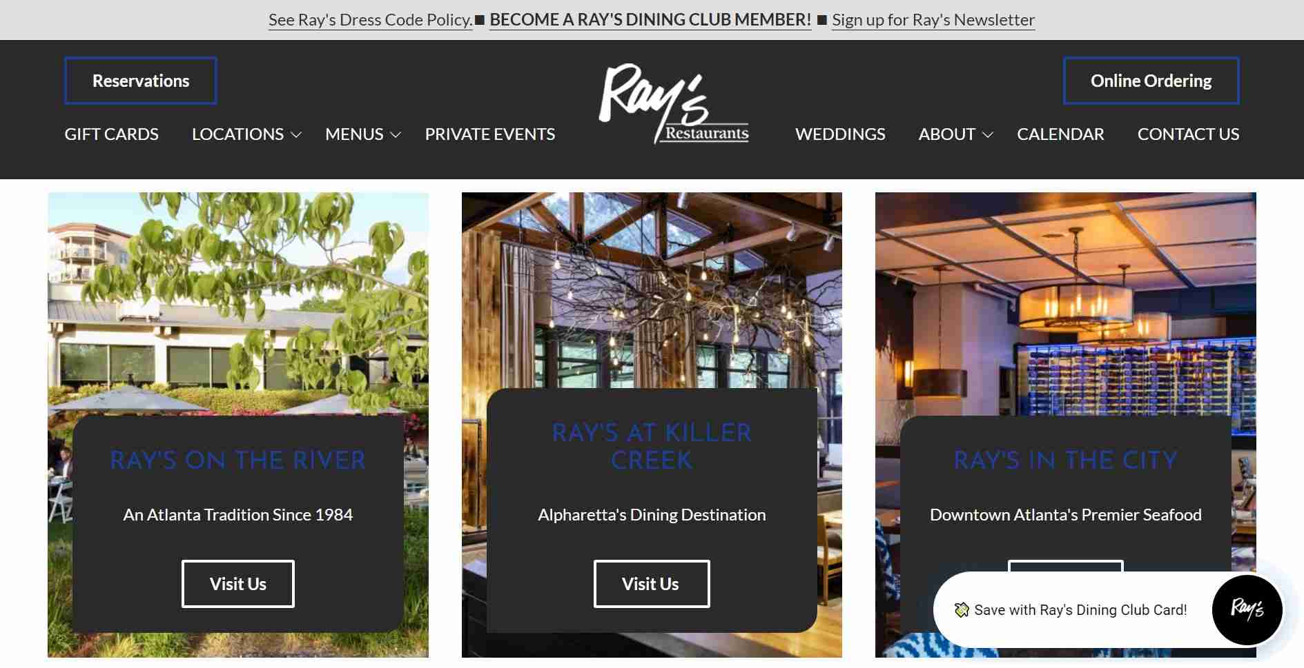 15+ Contoh Website Restoran Lokal & Luar Negeri untuk Inspirasi ...