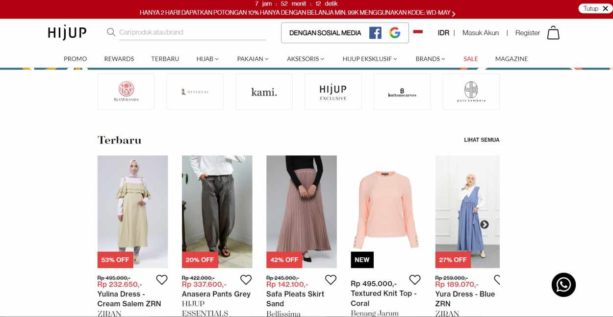 15 Contoh Website E-Commerce Menarik untuk Inspirasi & Referensi ...