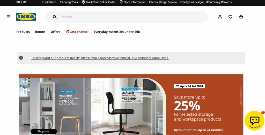 15 Contoh Website E-Commerce Menarik untuk Inspirasi & Referensi ...