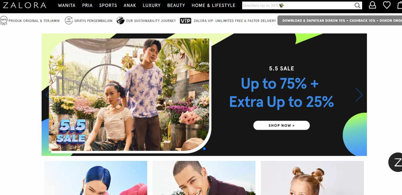 15 Contoh Website E-Commerce Menarik untuk Inspirasi & Referensi ...