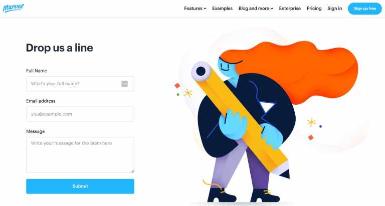 7 Contoh Halaman Kontak Kami Website dan Cara Membuatnya yang Menarik ...